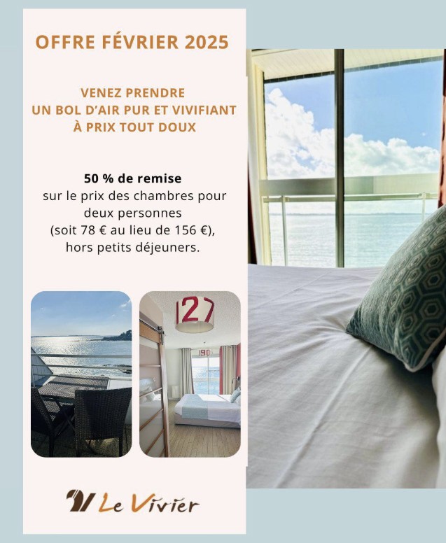 Carte et menus du Vivier - Restaurant à Lomener